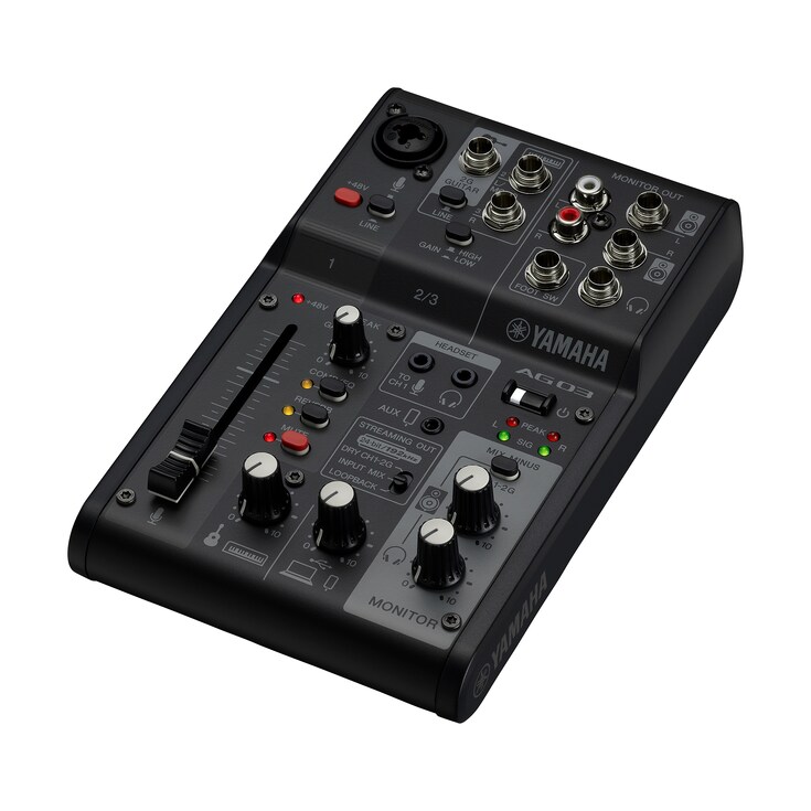 AG03MK2 - Overview - AG Series - Mixers - Products - Streaming & Gaming - Audio - Yamaha - UK ...