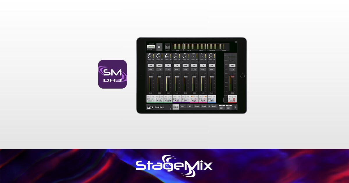 DM3 StageMix - Support - Apps & Software - Products - Portable PA ...