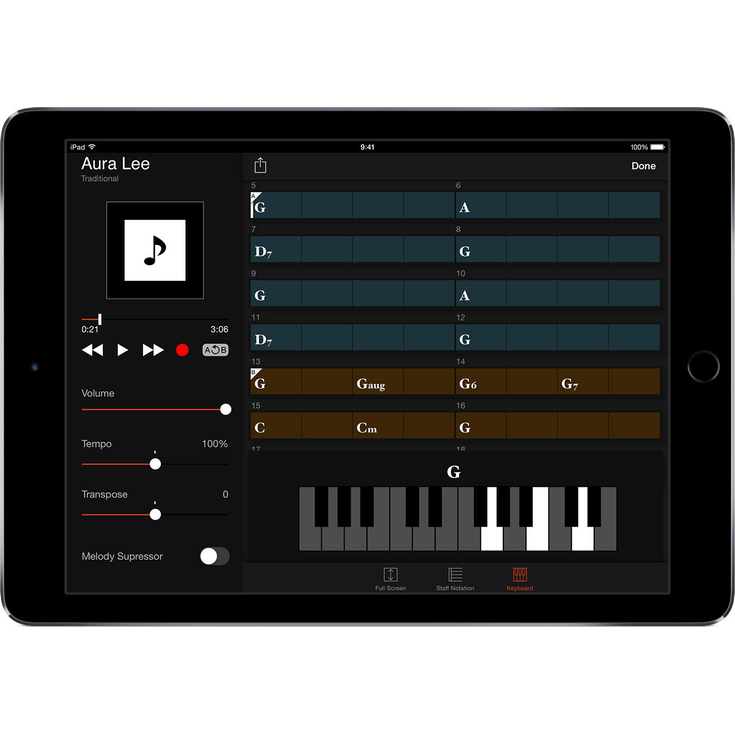 Chord Tracker - Overview - Apps - Products - Keyboard Instruments ...