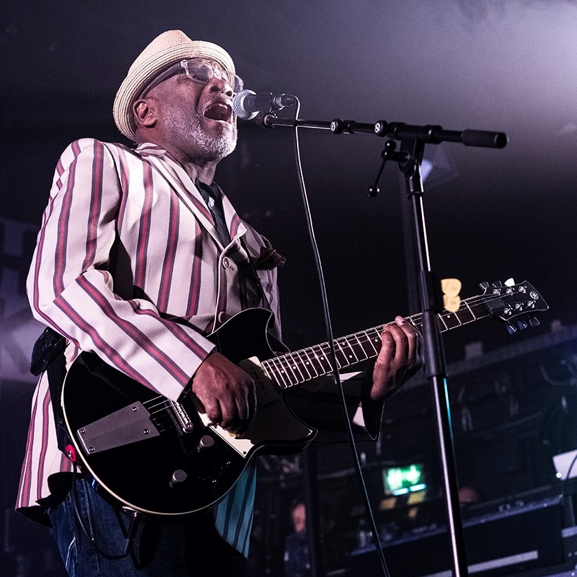 Lynval Golding (The Specials) with his Revstar RS502T - Yamaha - UK and ...