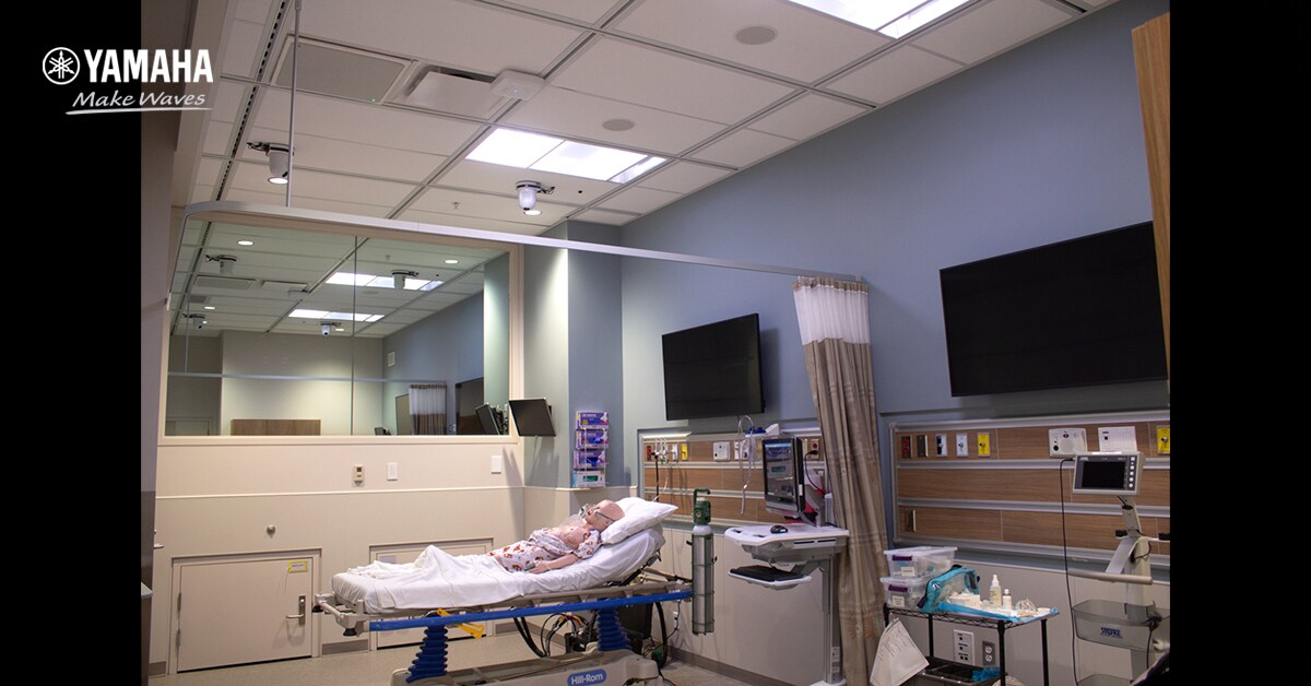 Advanced Medical Simulation Made Possible by Yamaha’s RM-CG Ceiling ...